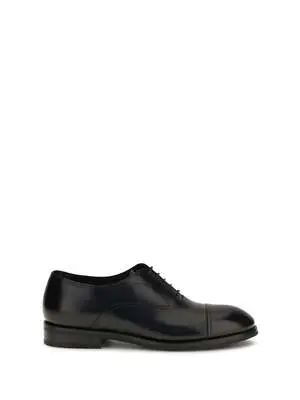 Santoni Leather Lace-up Shoes