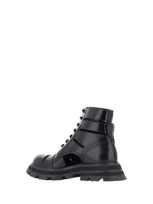 Alexander McQueen Wander Combat Boots