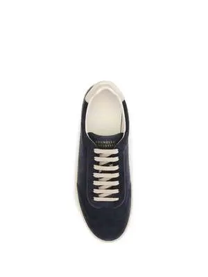 Brunello Cucinelli Suede Sneakers - Brown