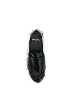 Saint Laurent Le Loafer Loafers - Black