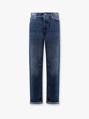 Brunello Cucinelli Leisure Fit Cotton Jeans - Multicolor