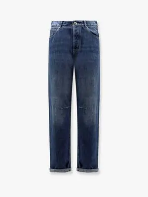 Brunello Cucinelli Leisure Fit Cotton Jeans - Multicolor
