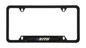 Kith X Bmw License Plate Holder - Black