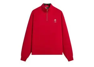 Kith X Bmw Nelson Quarter Zip Pullover - Cinnabar