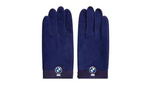 Kith X Bmw Suede Driving Gloves - Techno Violet