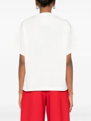 JIL SANDER Logo Cotton T-shirt - Multicolor