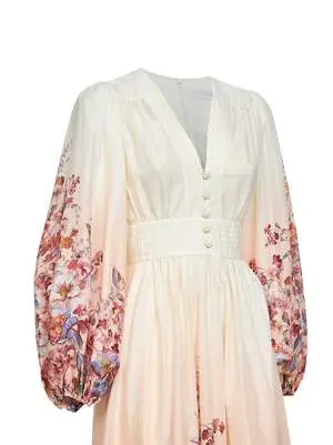 Zimmermann Floral-print Cotton Awaken Maxi Dress - Multicolor