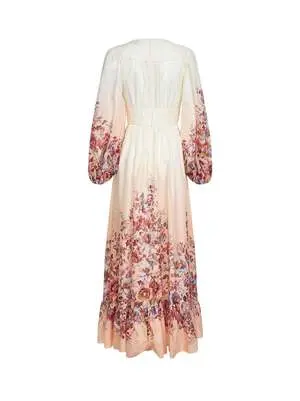 Zimmermann Floral-print Cotton Awaken Maxi Dress - Multicolor