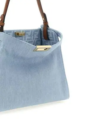 Fendi Way' Medium Handbag - Blue