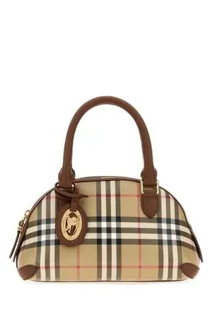 Burberry BURBERRY Printed Canvas Mini Primrose Handbag Multicolor
