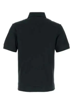 Burberry Piquet Polo Shirt - Black
