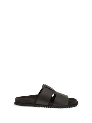 Dolce & Gabbana Leather Sandals - Brown