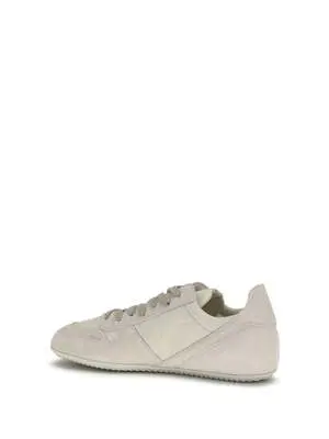 Rick Owens Fabric And Leather Sneakers - Gray