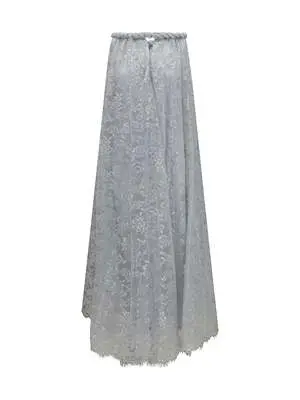 Zimmermann Metallic Lace Dress - Silver