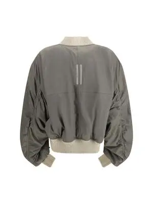 Rick Owens Secchia Flight Bomber In Lamb Leather
