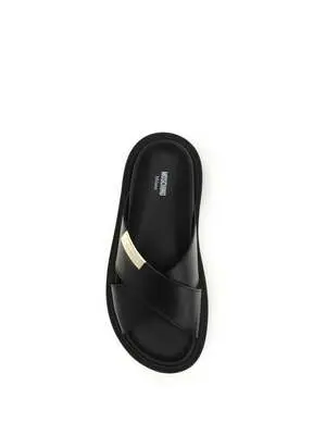 Moschino Leather Sandals