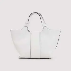 ROGER VIVIER Leather Shopping Mini Bag - Gray
