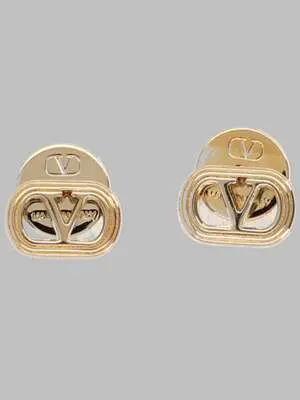 Valentino Garavani Orecchini Ovalette - Gold