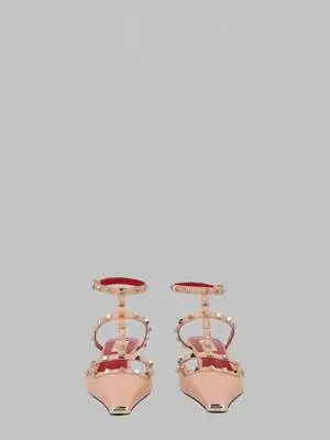 Valentino Garavani Capretto Rockstud Décollet - Pink