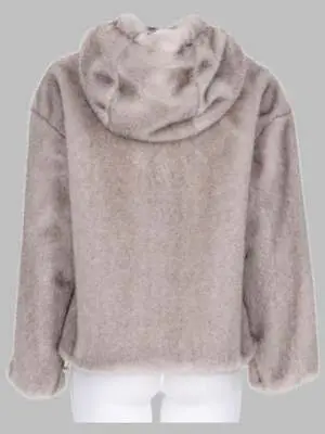 Herno Giacca Bomber In Eco-pelliccia