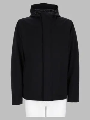 Herno Hooded Jacket - Black