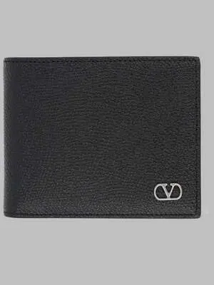 Valentino Garavani Vlogo Signature Bifold Wallet - Black