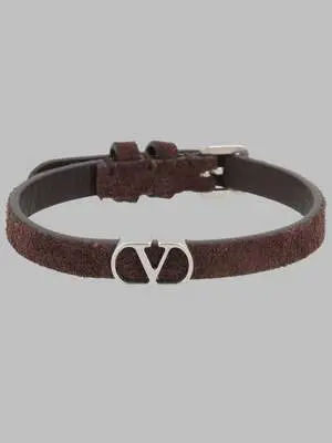 Valentino Garavani Bracciale Vlogo Signature - Brown