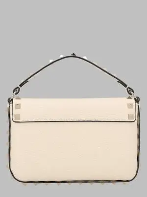 Valentino Garavani Rockstud Pouch - Cream