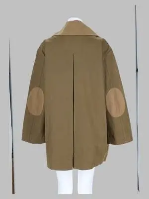 GANNI Organic Cotton Button Up Jacket