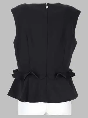 ROTATE BY BIRGER CHRISTENSEN Sleeveless Peplum Top