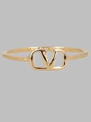 Valentino Garavani Vlogo Signature Ring - Gold