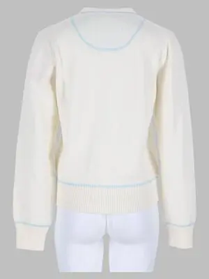 Kenzo Embroidered Pullover - White
