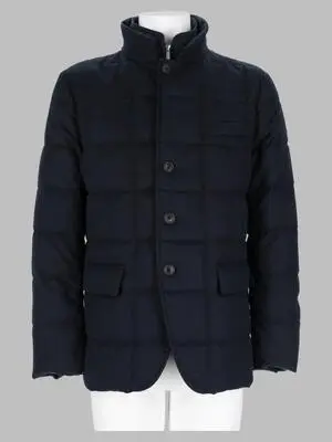 FAY Quilted Jacket - Blue
