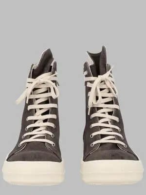 Rick Owens High Top Sneakers - Gray