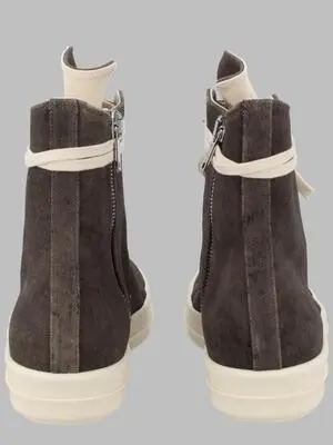 Rick Owens High Top Sneakers - Gray