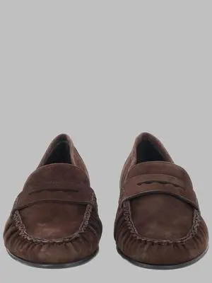 AeydĒ Kid Suede Leather Loafers