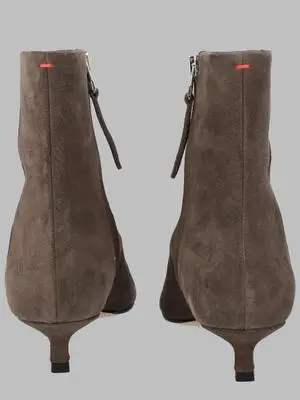 AeydĒ Suede Ankle Boots - Gray