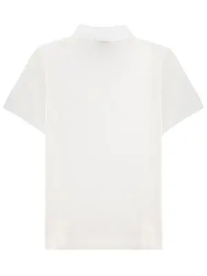 Fendi Polo With Logo - White