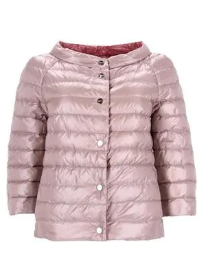 Herno Reversible Padded Coat - Pink