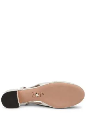 Dior Leather Slingback Ballerina Pumps