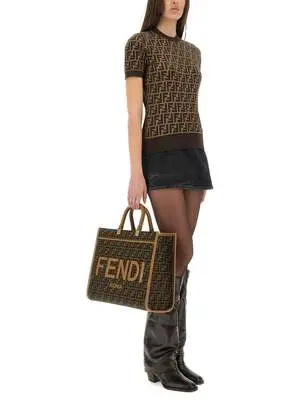 Fendi Ff Cotton Jersey