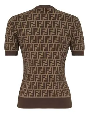 Fendi Ff Cotton Jersey