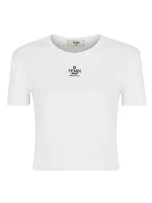 Fendi Cotton Top - White