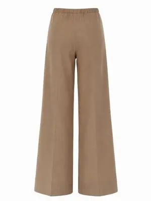 Moncler Cotton Tailored Trousers - Cream