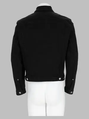 Dsquared2 Cotton Blend Denim Trucker Jacket - Black