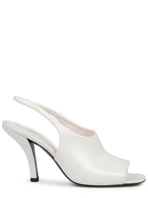TOTEME Contour Slingback Sandals - White