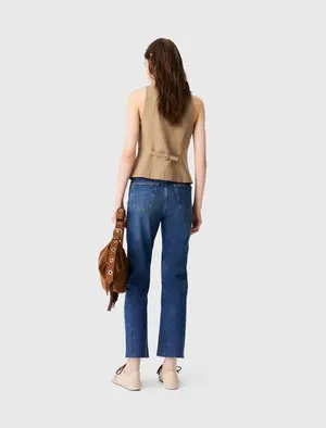 Maje Long Tailored Waistcoat