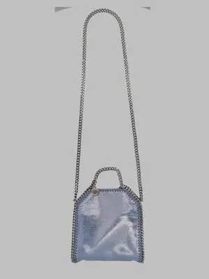 Stella McCartney Metallic Cross Body Bag - Blue
