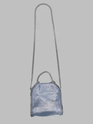 Stella McCartney Metallic Cross Body Bag - Blue