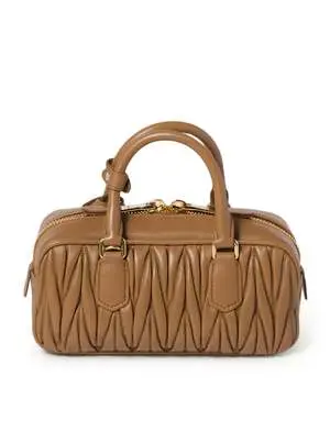 Miu Miu Arcadie Bag In Quilted Nappa